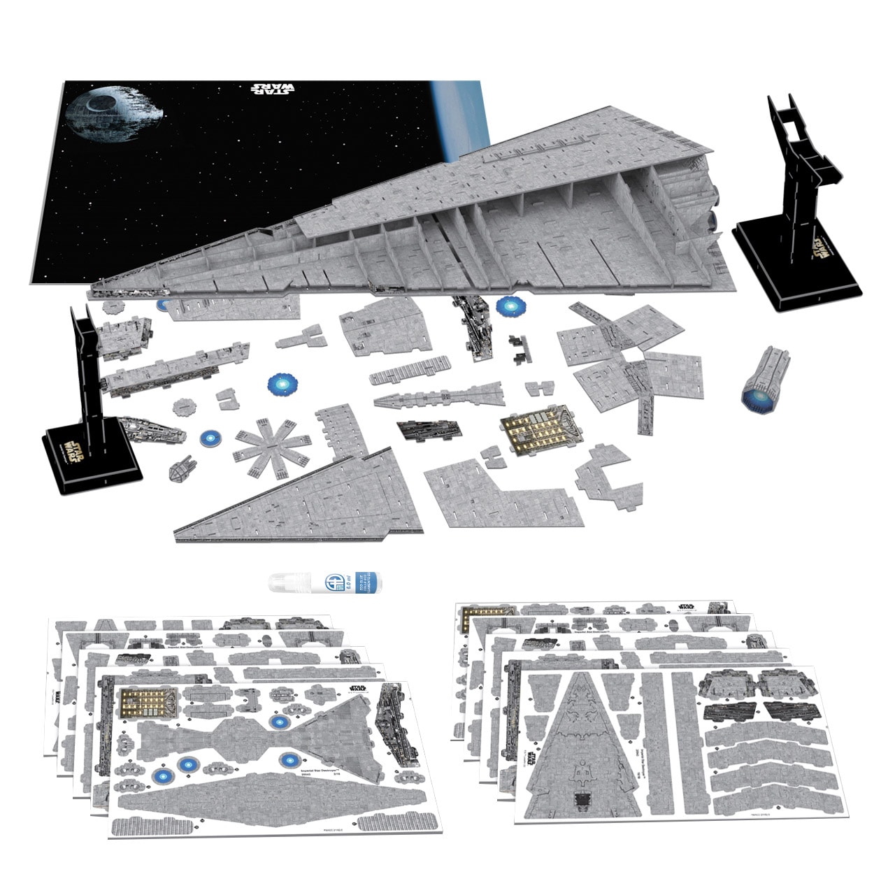 Star Wars Imperial Star Destroyer Model Kit Multi Pack Set ...