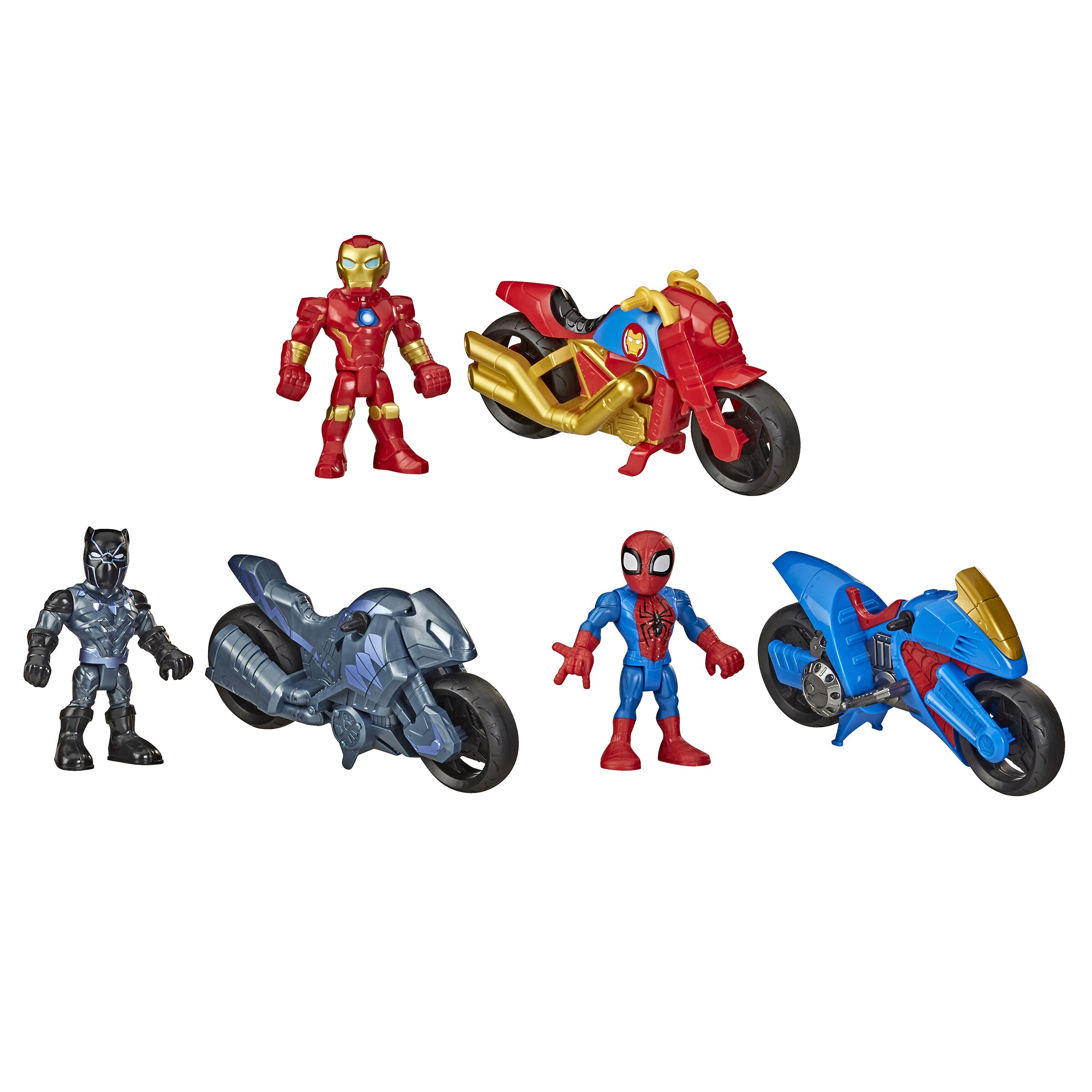 Playskool Heroes Marvel Super Hero Adventures Speedster Crew Figure 3 ...