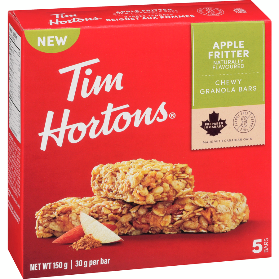 2-Pack Tim Hortons Granola Bar, Apple Fritter - seasonsgala.com