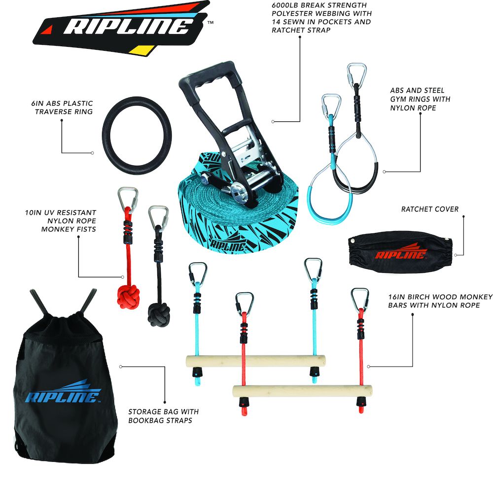 Ripline Deluxe Ninja Starter Kit - seasonsgala.com