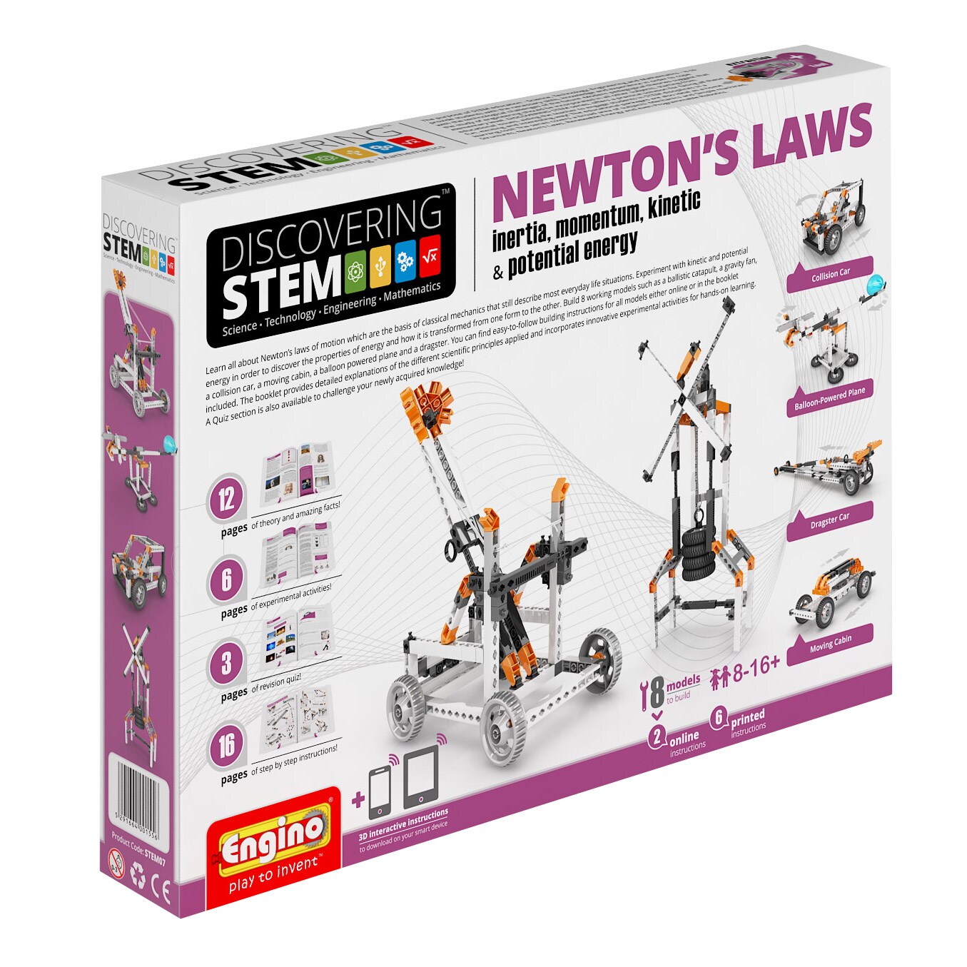 STEM Newton’s Laws: Inertia, Momentum, Kinetic & Potential Energy ...