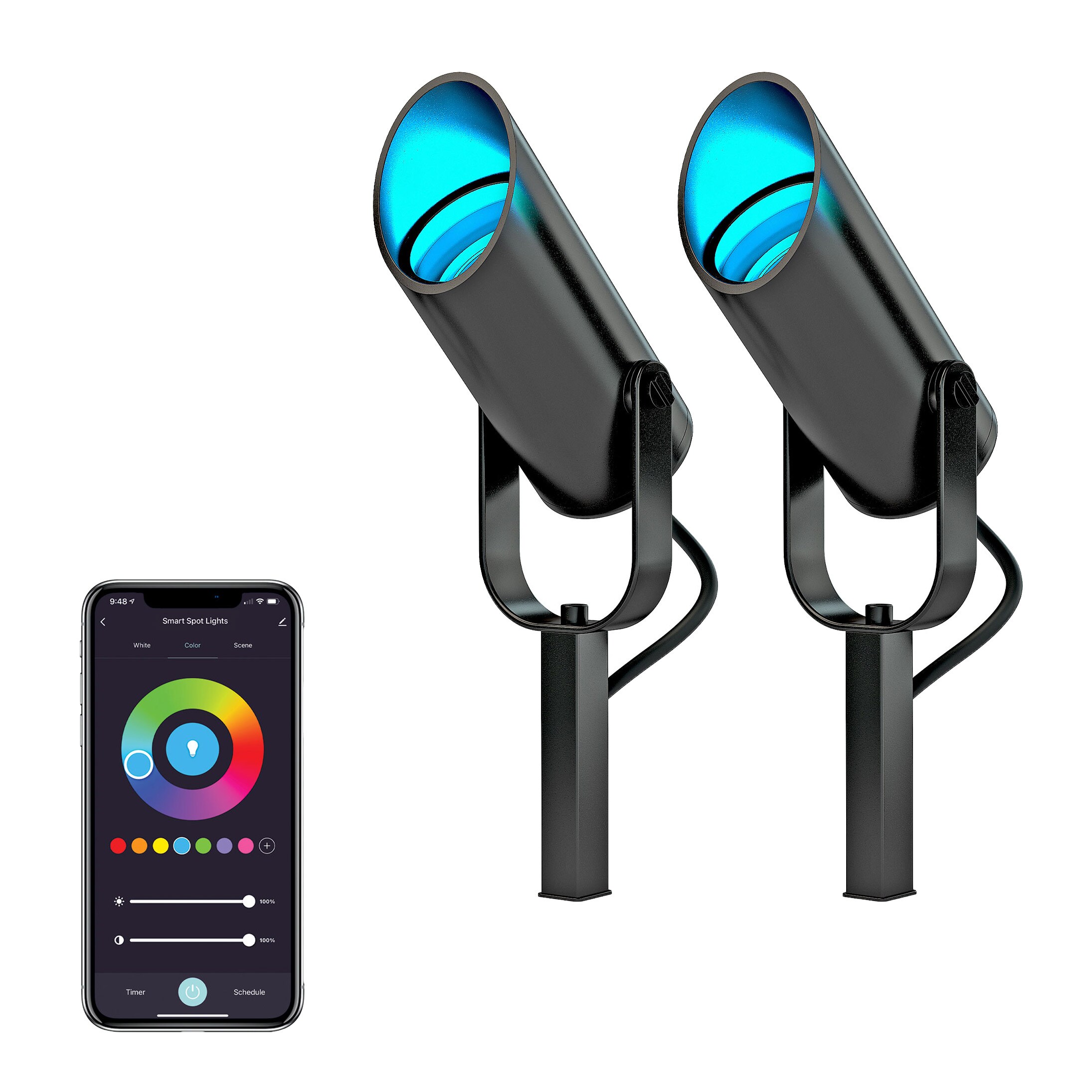 Atomi Smart WiFi LED Spot Lights - seasonsgala.com