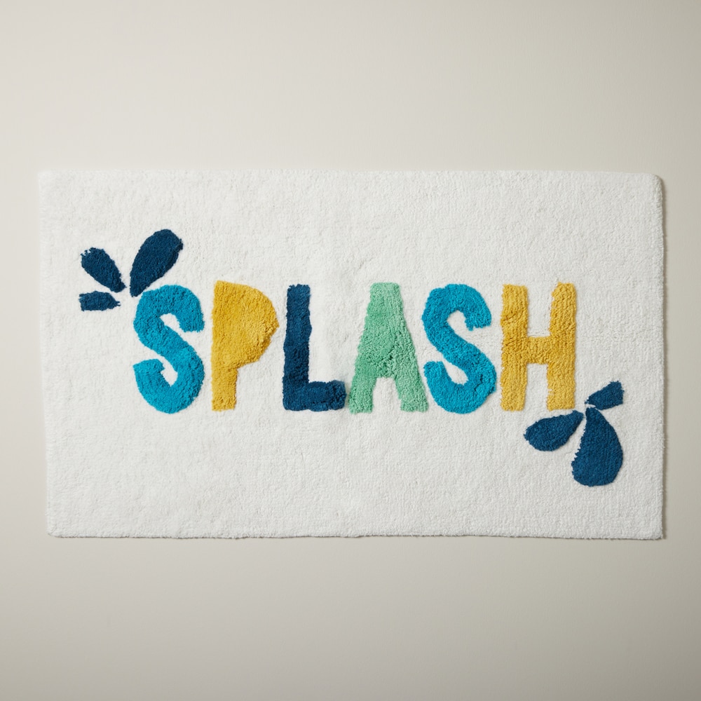 Mini Maison RECTANGULAR BATH MAT, SPLASH - seasonsgala.com