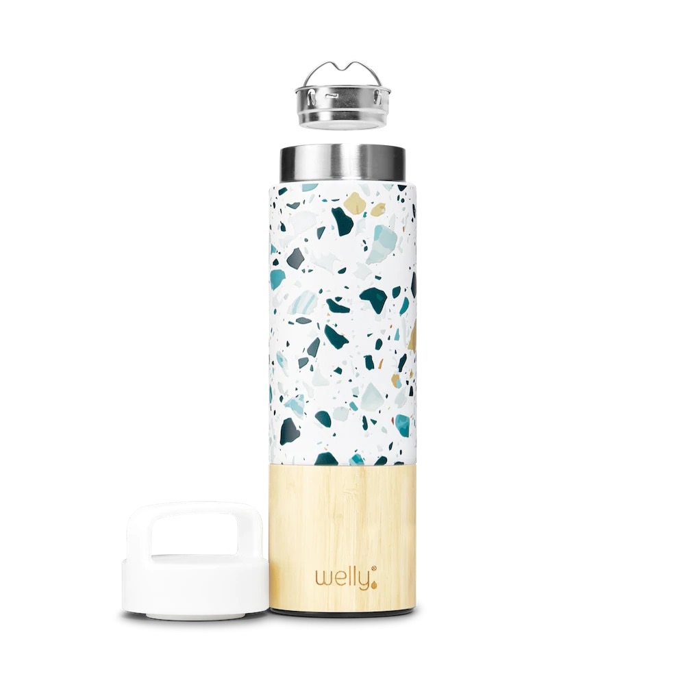 WELLY Traveler Water Bottle 18oz, Terrazzo - seasonsgala.com