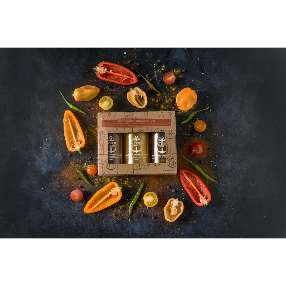 Salt Spring Kitchen Co. Hot Sauce Collection - seasonsgala.com